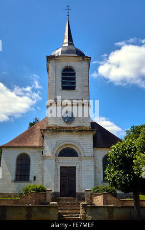Medieval parish church in Champagne, France Stock Photo - Alamy