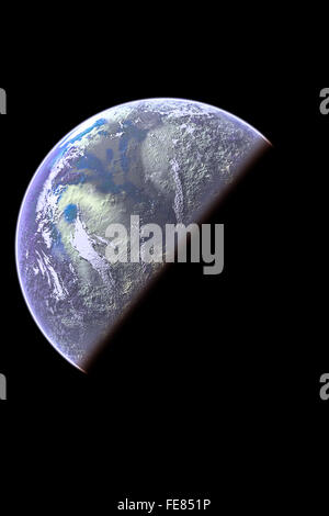 Rise of the Earth Stock Photo - Alamy