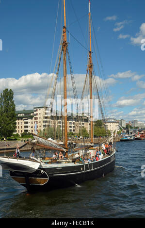 Constantia training ship on the outskirts of Stockholm. Sweden Stock ...