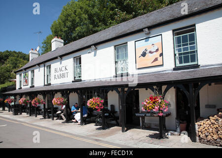 england west sussex arundel the black rabbit pub by the river arun ...