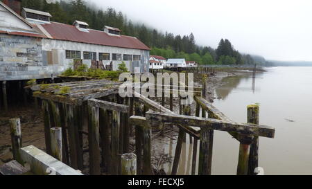 Canada, British Columbia, Port Edward, North Pacific Cannery National ...