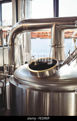 Open door of large vat Stock Photo - Alamy