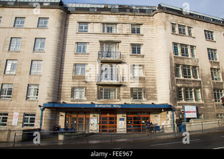 Leeds city, UK. Leeds General Infirmary - old hospital architecture ...