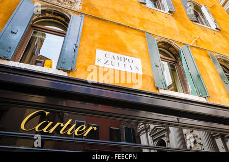 Cartier shop Venice Italy Stock Photo - Alamy
