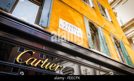 Cartier shop Venice Italy Stock Photo - Alamy