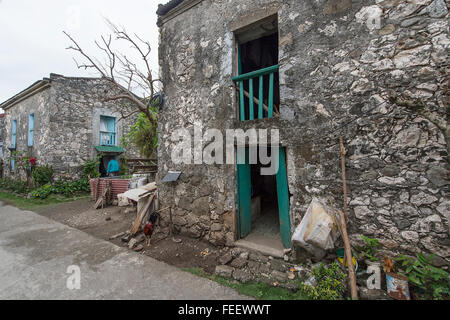 Philippines. Batanes, Ivatan people, Old woman wearing traditional ...