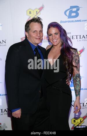 LAS VEGAS, NV - FEBRUARY 1: Adam Fugitt speaks to the media ahead of ...