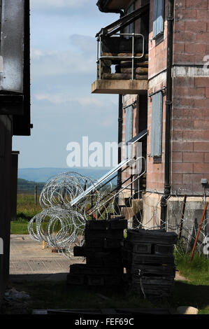 The MOD army training village near Brecon UK Stock Photo - Alamy
