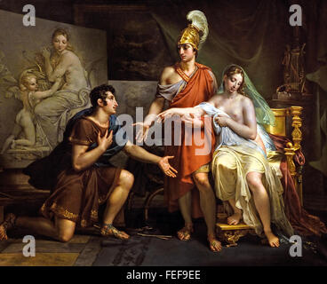 Alexander the Great assignor Campaspe to Apelles by Charles Meynier ...