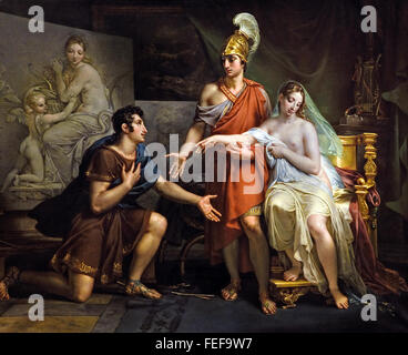 Alexander the Great assignor Campaspe to Apelles by Charles Meynier ...