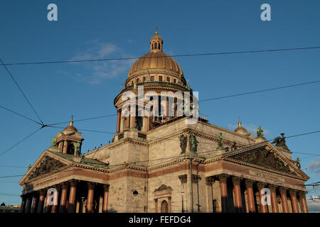 Saint Isaac's Cathedral or Isaakievskiy Sobor, St. Petersburg, Russia ...