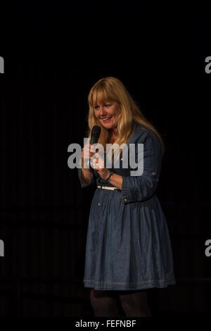 storyteller performing on stage Stock Photo - Alamy