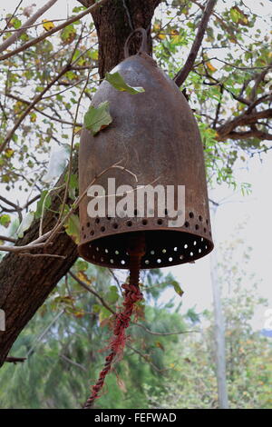 Old Iron Bell From Orthodox Christian Church in Park Stock Photo - Alamy