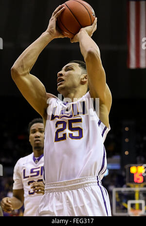 Baton Rouge, LA, USA. 06th Feb, 2016. LSU Tigers forward Ben Simmons ...