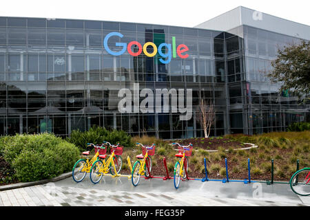 Google headquarters Sign Stock Photo - Alamy