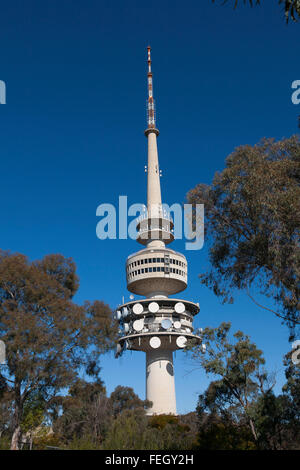 Telstra Black Mountain Communication Tower Canberra ACT Australia Stock ...