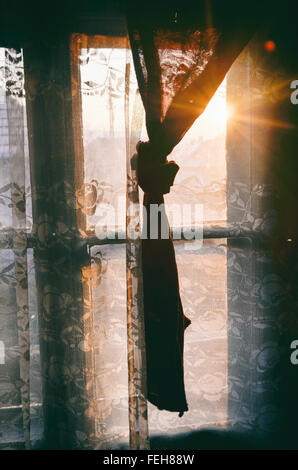 sunrise view from the window Stock Photo - Alamy