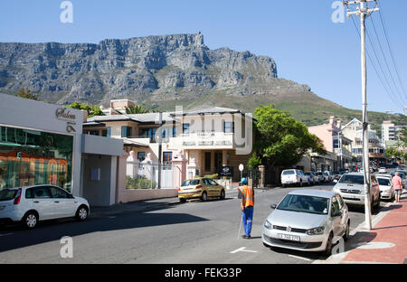 Kloof Street Neighbourhood and Shops in Cape Town - South Africa Stock ...