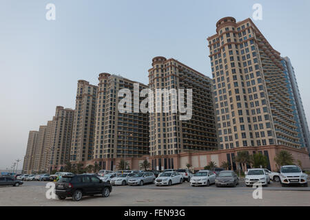 The Crescent building Dubai IMPZ Stock Photo - Alamy