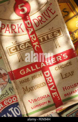 Packet of Park Drive cigarettes Stock Photo - Alamy