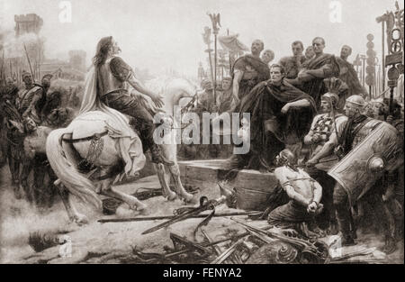 Vercingetorix Before Caesar Stock Photo - Alamy