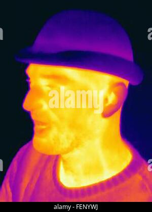 Unrecognizable black man wearing a mask to protect himself from the ...