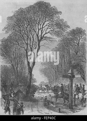 Emperor Napoleon III hunting Stock Photo - Alamy
