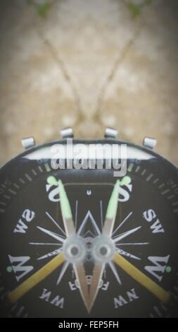 Compass with north south east west Stock Photo: 130700201 - Alamy