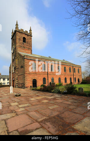 St Marys parish Church, Wigton town, Cumbria county, England, UK Stock ...