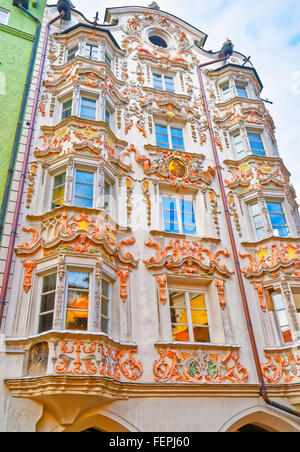 Helbling House in Innsbruck Austria Stock Photo - Alamy