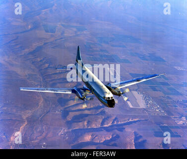 The Convair 640, registered N3407, was used by Caribair for regional ...