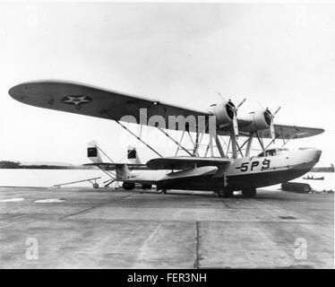 The Consolidated P2Y-3 was a twin-engine flying boat used by the U.S ...