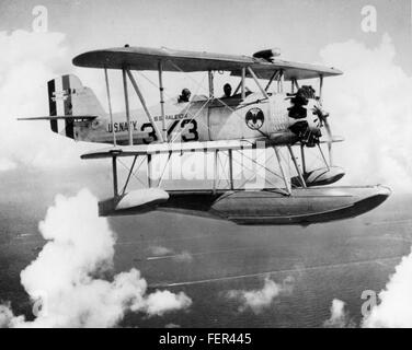 The Vought O2U-1 Corsair is a biplane used by the U.S. Navy in the ...
