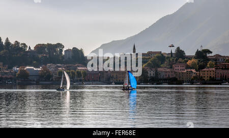 Sailing on Lake Como Stock Photo - Alamy