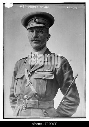 Gen. Sir Henry Wilson, Photograph shows Field Marshall Henry Maitland ...