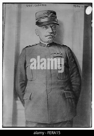 General Cadorna was an Italian military leader during World War I. He ...