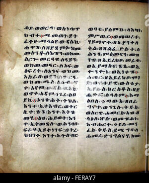 This illuminated page from an Ethiopian prayer book exemplifies the ...