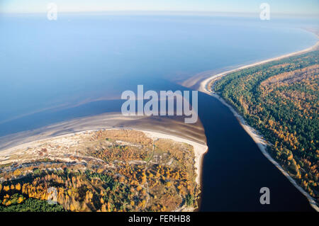 Mouth of Lielupe river near Jurmala, Latvia Stock Photo - Alamy