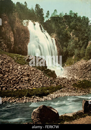 This photochrom print from the National Library of Norway depicts a ...