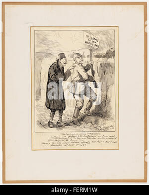 A cartoon from The Daily Telegraph depicting the Gallipoli campaign ...