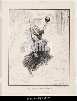This image is a cartoon from The Daily Telegraph during the First World ...