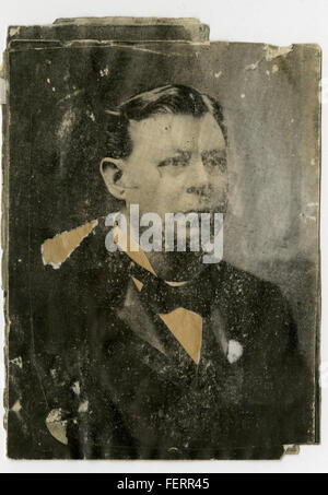 Photograph of unidentified man Stock Photo - Alamy