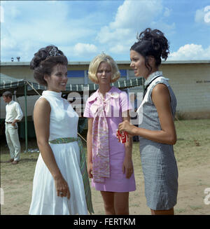 The Peach Jamboree in Stonewall, Texas, held in 1970, celebrates the ...