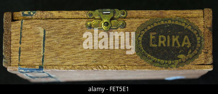 Decima Cigars cigar box Stock Photo - Alamy