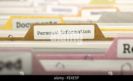 Information - Folder Name in Directory Stock Photo - Alamy