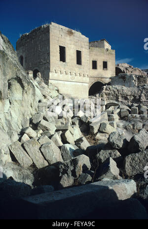 Earthquake in Turkey. Ruined houses after a massive earthquake in ...