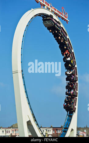 Looping Star, Dreamland, Margate, Kent, England, UK. Circa 1980's Stock ...