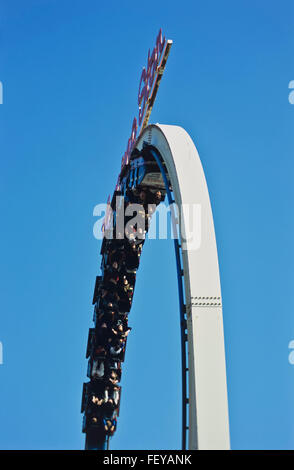 Looping Star, Dreamland, Margate, Kent, England, UK. Circa 1980's Stock ...