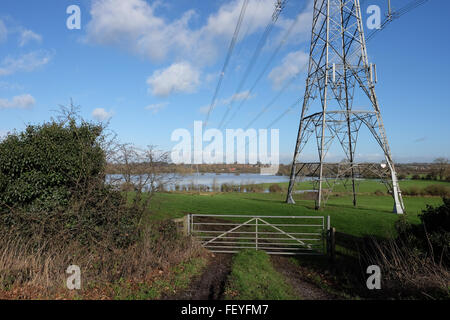 Flooding around mountsorrel after two days of heavy rain caused the ...