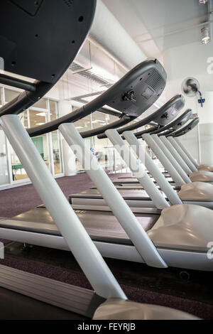 Close up of some Treadmills Stock Photo - Alamy